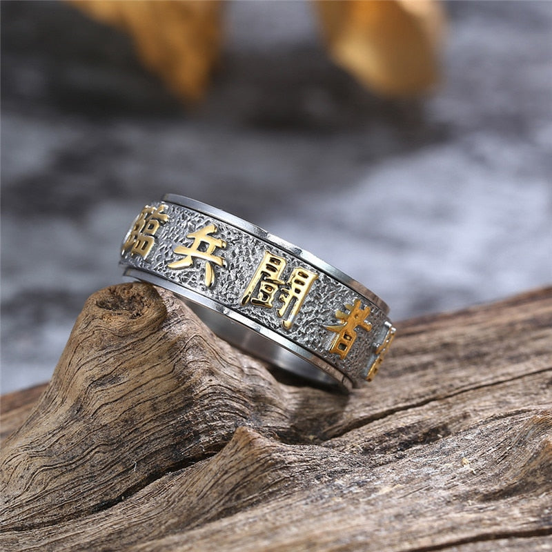 Good Luck Chinese Element Taoist Ring - GoodVibes Heaven