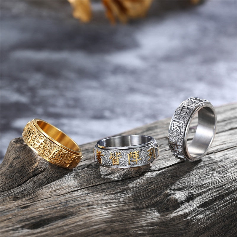 Good Luck Chinese Element Taoist Ring - GoodVibes Heaven